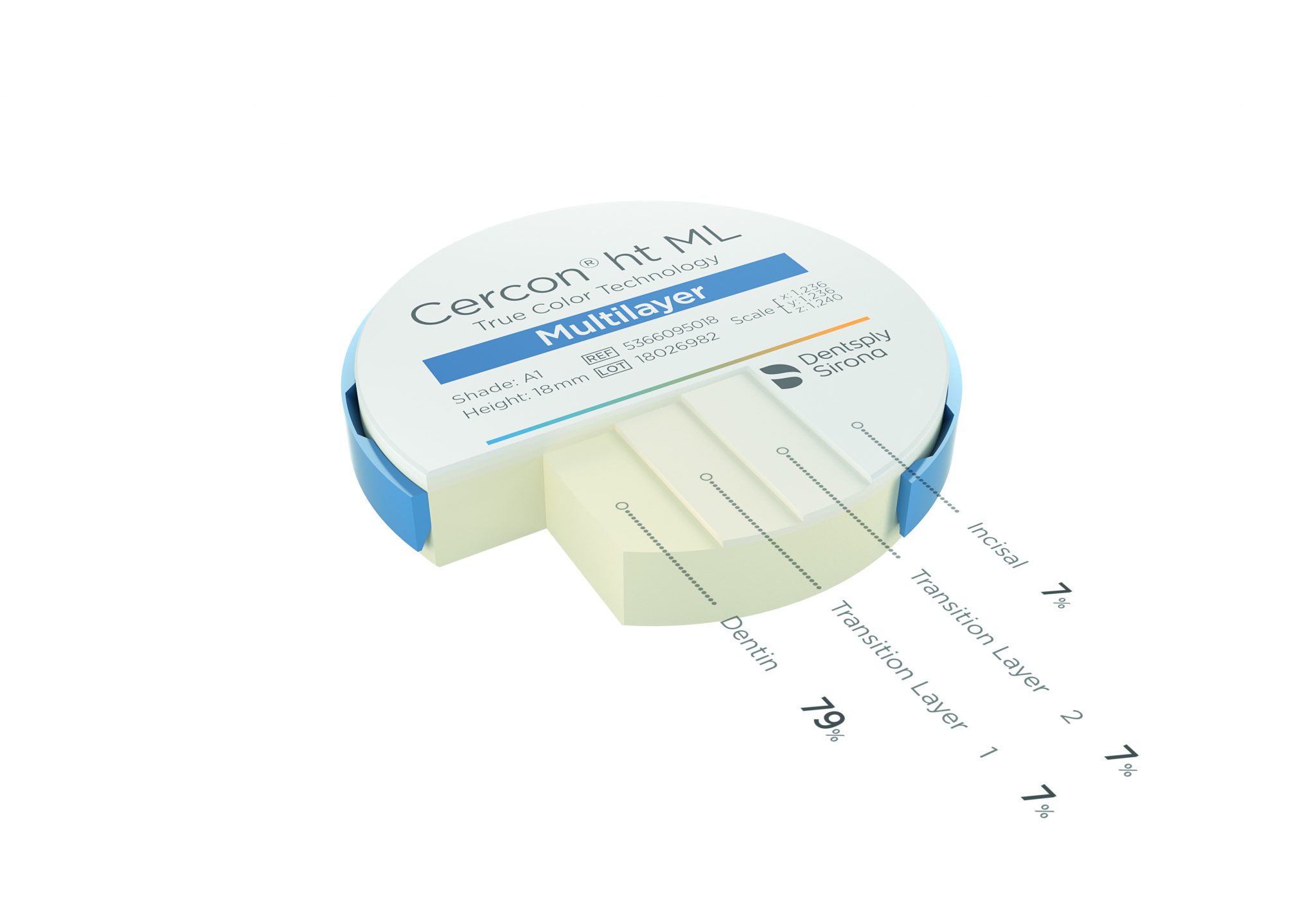 Dentsply Sirona | Cercon ht ML – Cercon multilayer diskovi iz Dentsply ...